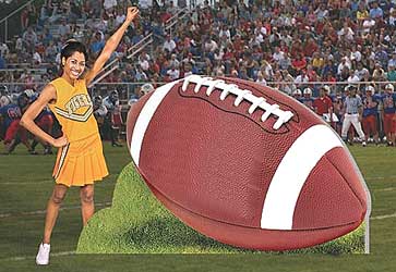 Football Theme Prop Party Decor Prom Rentals. 60,000 items, BEST PRICE ...